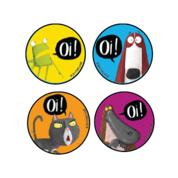 Oi Frog! Anniversary Stickers (Sheet of 24) | Hachette UK