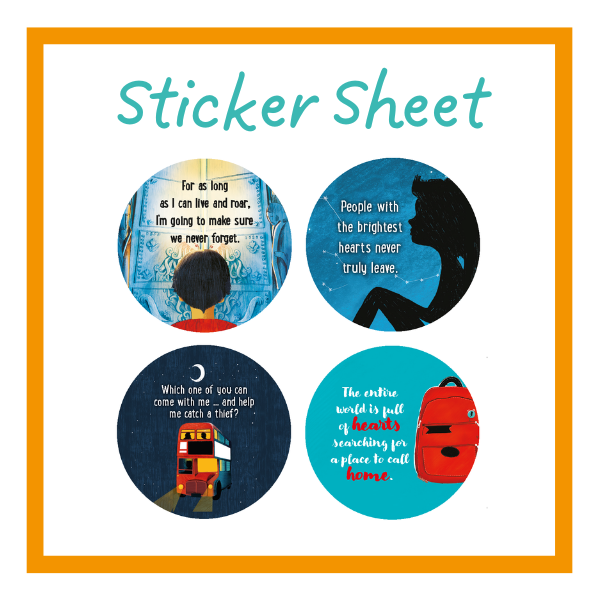 The Letter with the Golden Stamp Sticker Set | Hachette UK