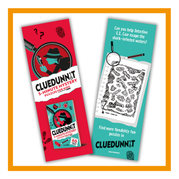 Cluedunnit: 5-Minute Mystery Puzzles for Kids Bookmarks (pack of 30 ...