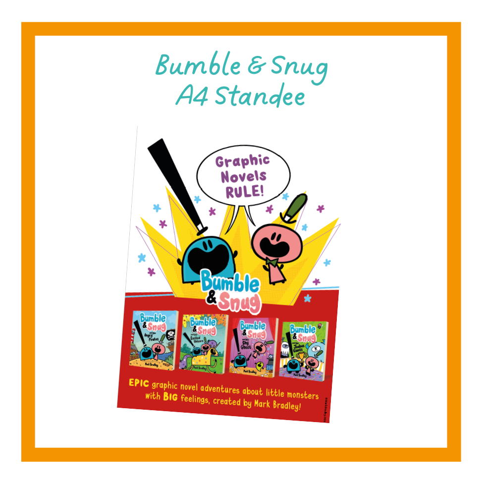 Bumble & Snug A4 Standee | Hachette UK
