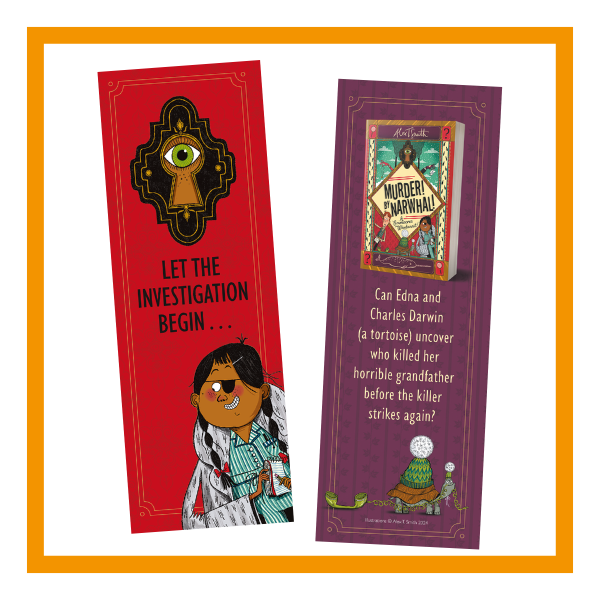 A Grimacres Whodunnit: Murder! By Narwhal! Bookmark | Hachette UK