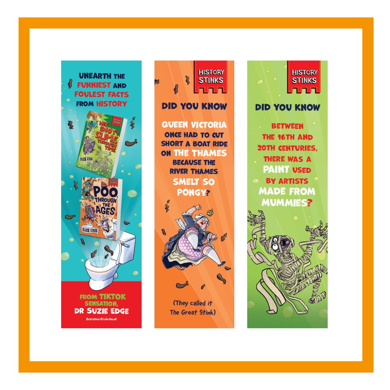 History Stinks Bookmarks (Pack of 30) | Hachette UK