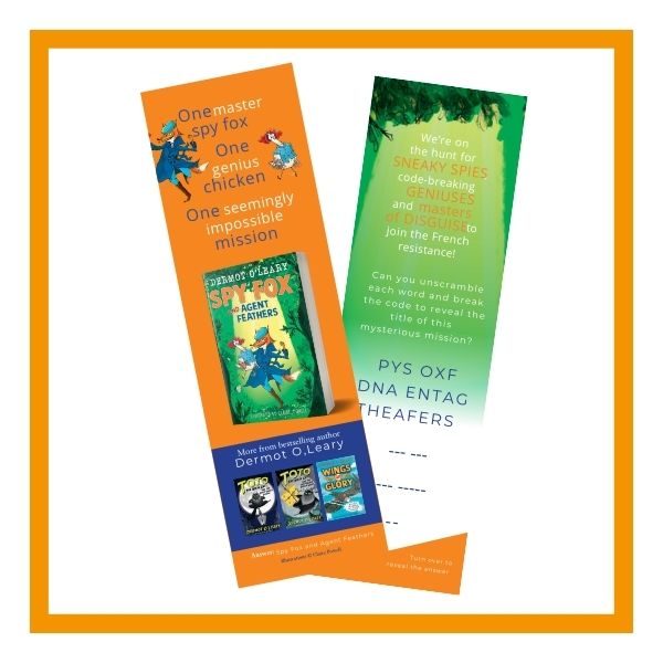 Spy Fox and Agent Feathers Bookmarks | Hachette UK