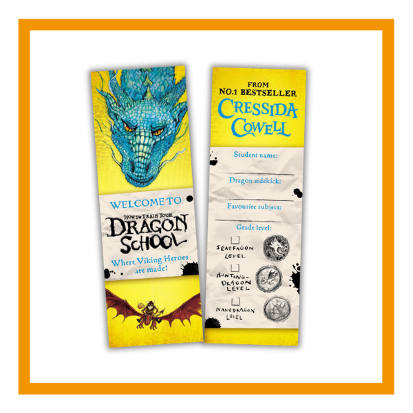 How To Train Your Dragon School Bookmarks | Hachette UK