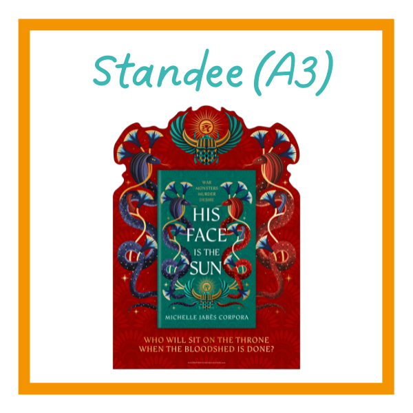 Throne of Khetara: His Face is the Sun Standee | Hachette UK