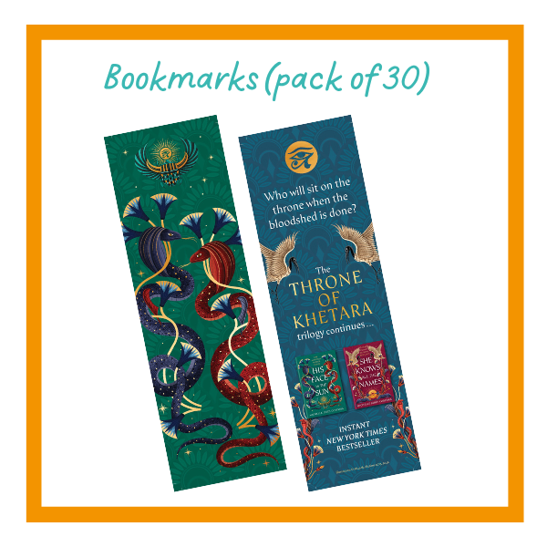 Throne of Khetara: His Face is the Sun Bookmarks | Hachette UK