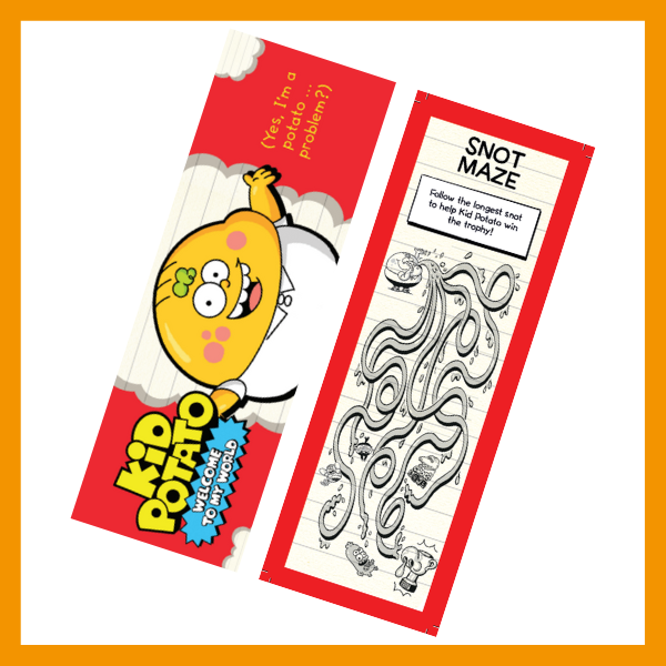 Kid Potato bookmarks | Hachette UK